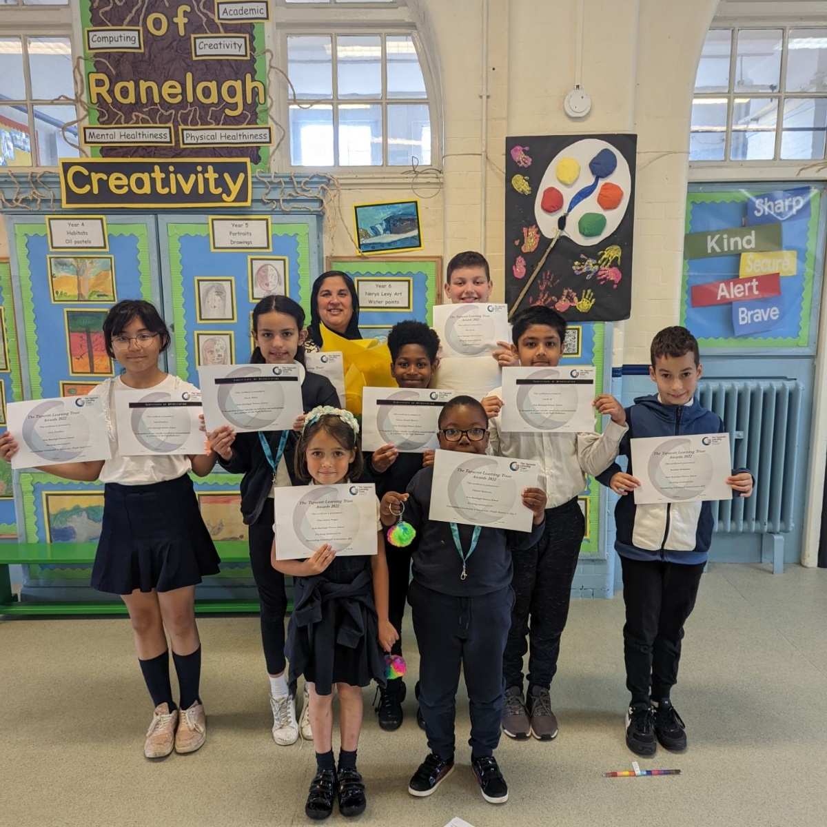 Ranelagh Primary School - Ranelagh Triumph At TTLT Award Ceremony